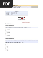 GIFT Format for Moodle Quiz Import | PDF | Question | Notation