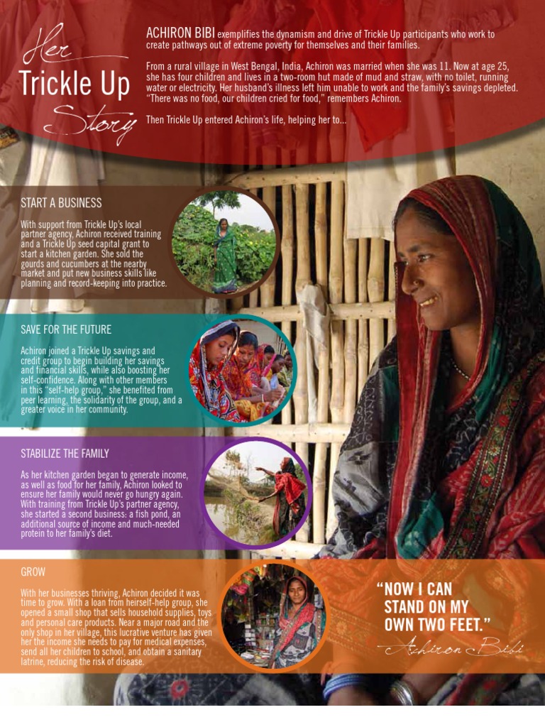 Trickle Up 2012 Fact Sheet | PDF