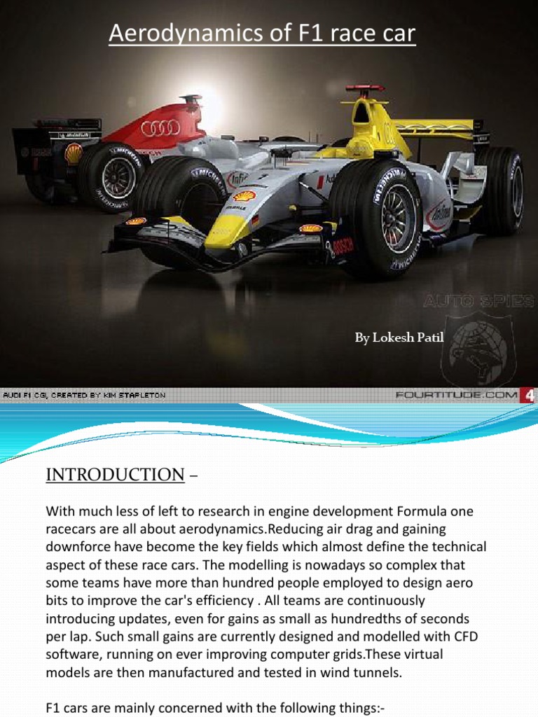 F1 Car Aerodynamics Explained | PDF | Lift (Force) | Wing