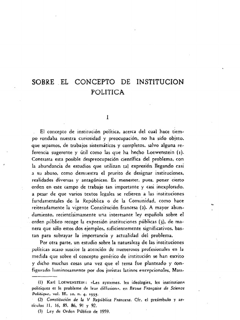 Pablo Lucas Verdu, Institucion Politica PDF | PDF | Estado (política ...