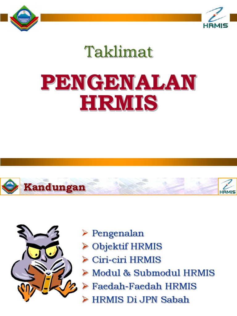 1 Taklimat Pengenalan HRMIS | PDF