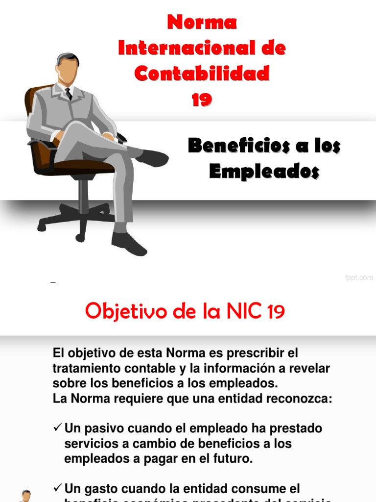 Nic 19 | PDF | normas internacionales de INFORMACION FINANCIERA ...
