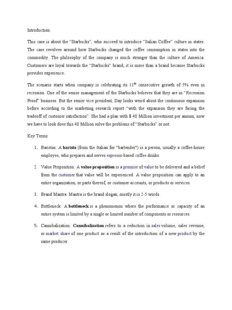 Starbucks Pdf Starbucks Brand