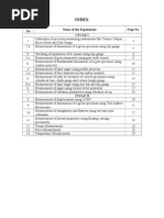 Measuring Instruments Least Count Guide | PDF