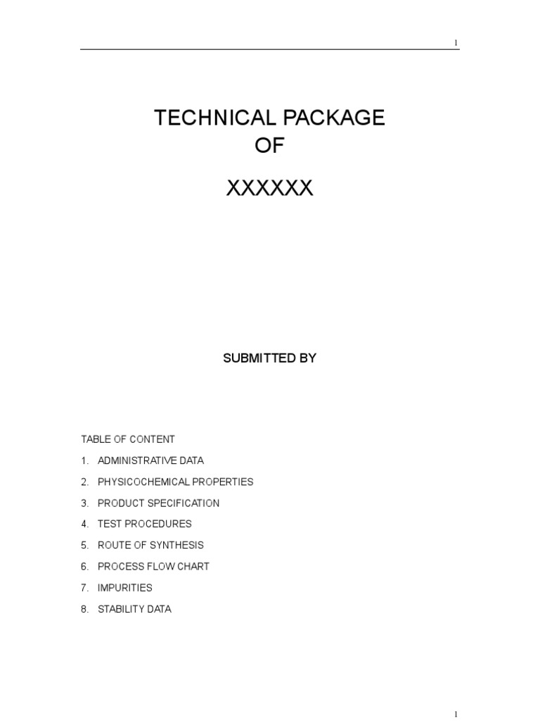 Technical Package | PDF | High Performance Liquid Chromatography | Elution