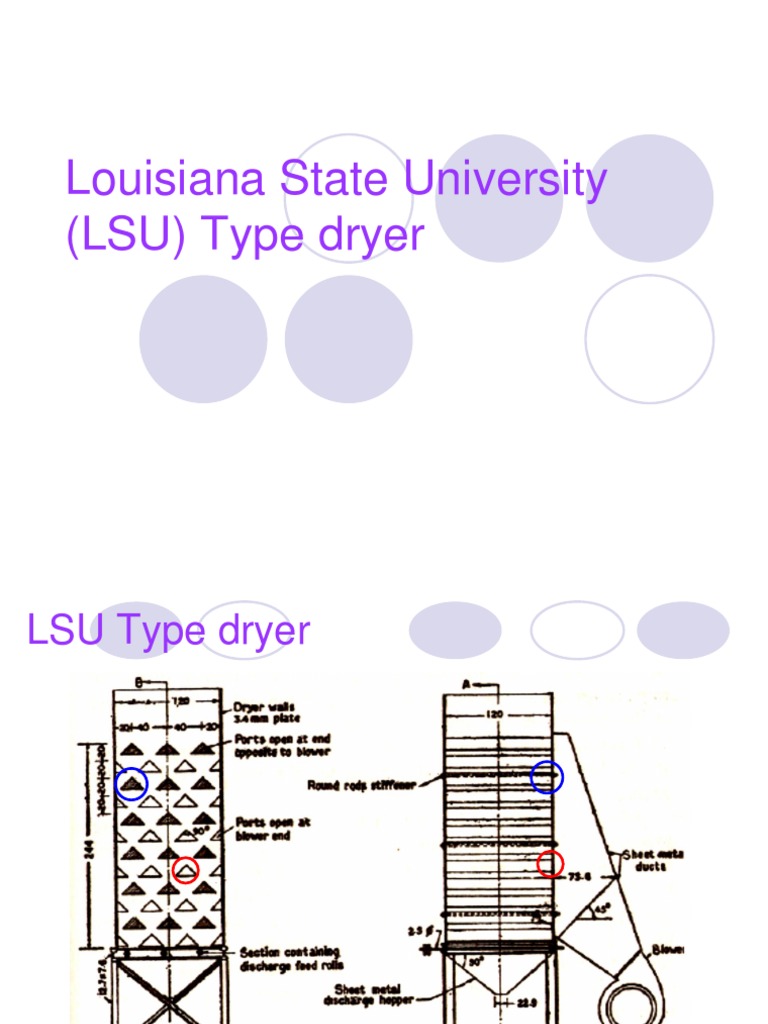 LSU Type Dryer Design for Paddy Drying | PDF | Clothes Dryer | Humidity