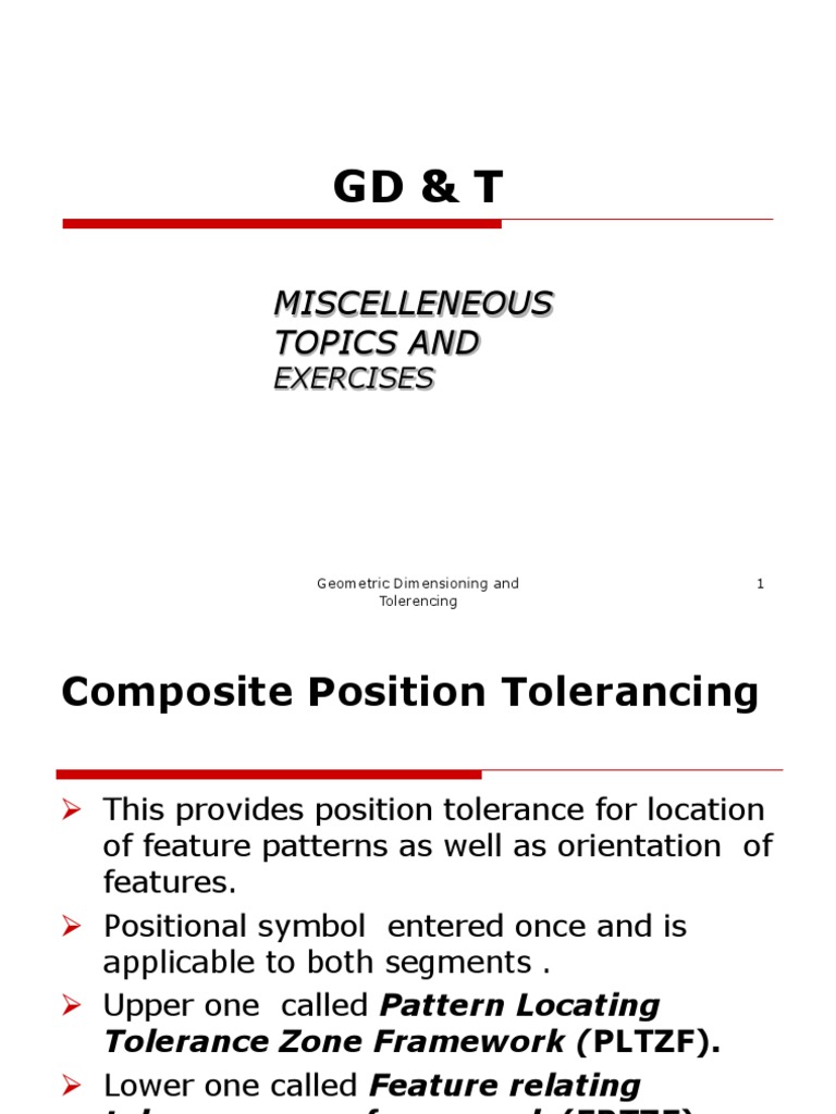 Advanced Gd & t | Engineering | Geometry