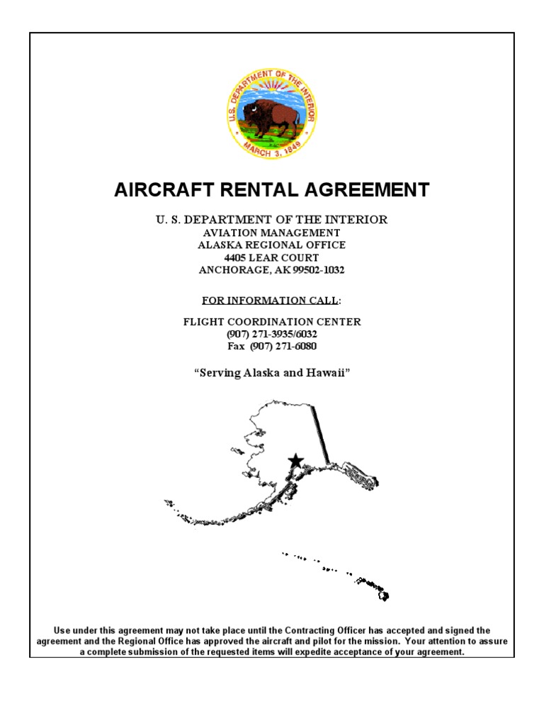 Aircraft Rental Agreement | PDF | Pilot (Aeronautics) | Seat Belt