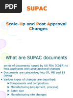 SUPAC Guidelines PPT - 1 | PDF | Pharmaceutical Formulation | Food And ...