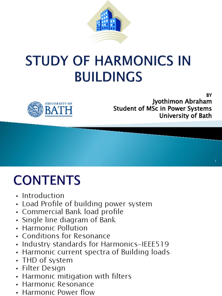 Harmonics Presentation | Download Free PDF | Electronic Engineering | Electric Power