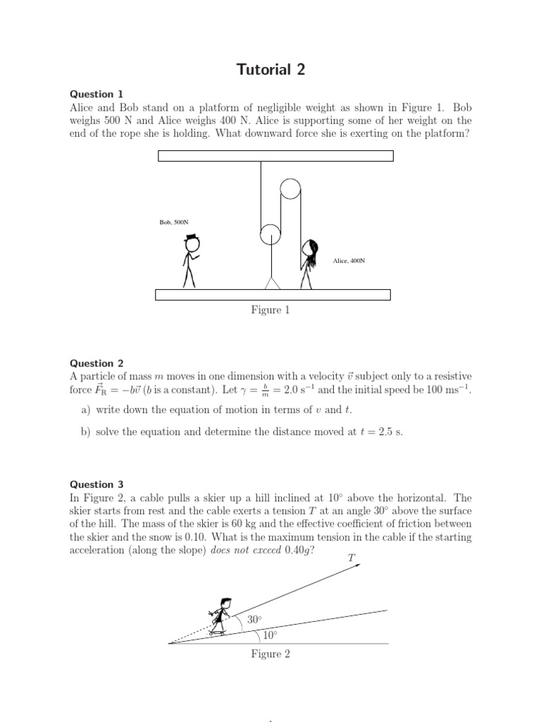 Tutorial 2 | PDF