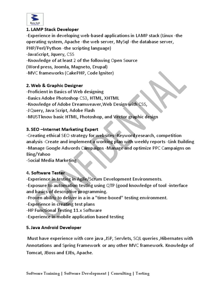 LAMP Stack Developer: Software Training - Software Development ...