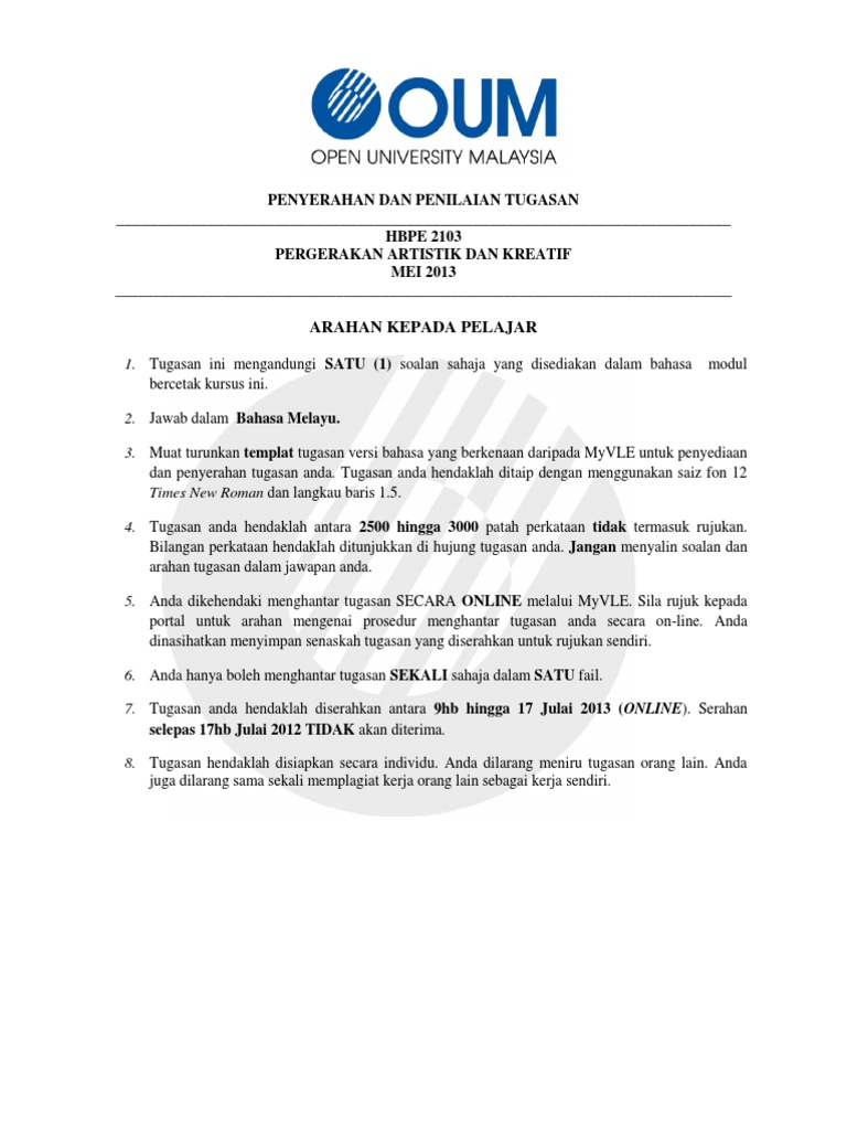 Oum Assignment | PDF