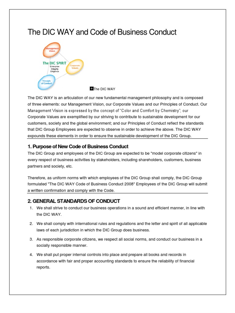 Dic Company Project | PDF | Corporate Social Responsibility ...