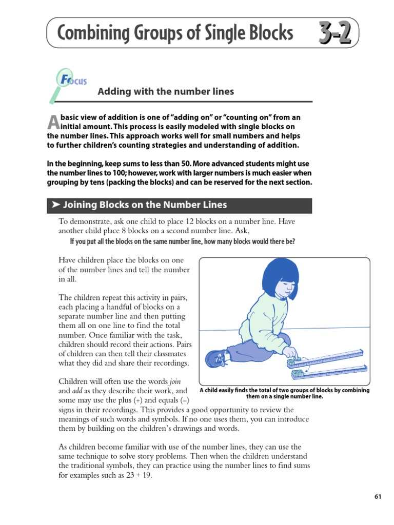 Combining Groups of Single Blocks | PDF | Learning | Teaching