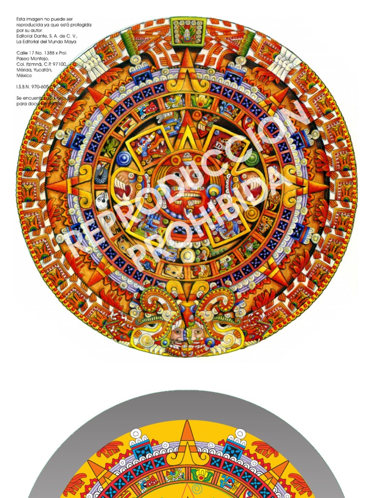Calendario Azteca Vector 090330 | PDF