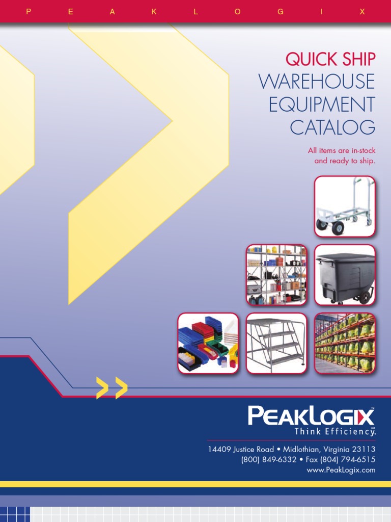 Peak Logix Quick Ship Catalog | PDF | Cargo | Nature