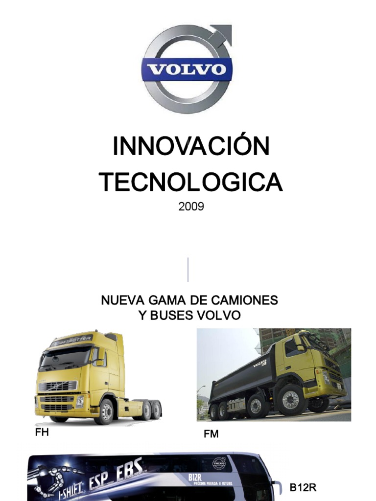 Presentación VOLVO | PDF | Transmisión (Mecánica) | Tecnología de vehículos