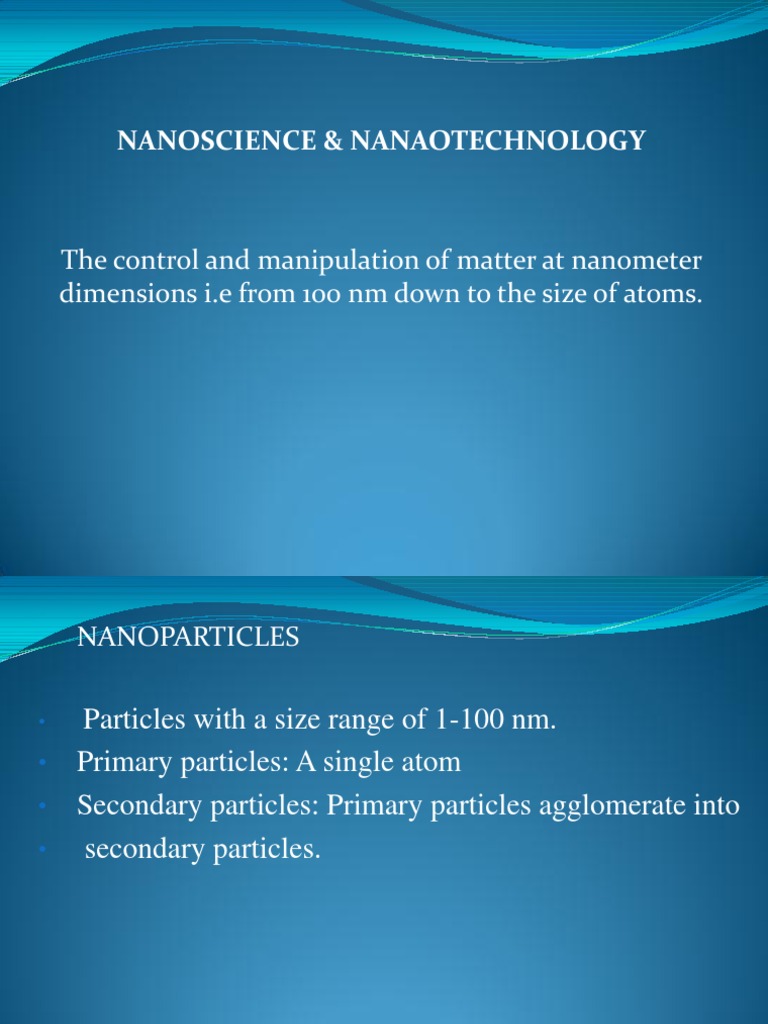 Nano Chemistry | Nanoparticle | Nanotechnology