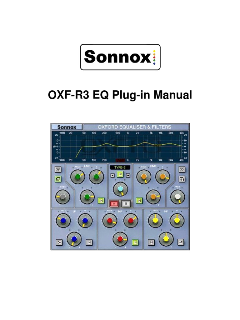 Oxford EQ Manual | PDF | Equalization (Audio) | Installation (Computer Programs)