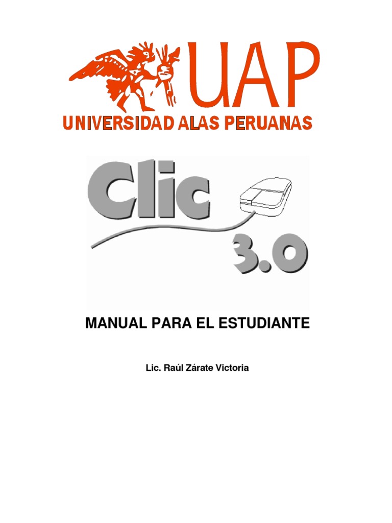 Manual de Clic PDF | PDF | Point and Click | Ventana (informática)