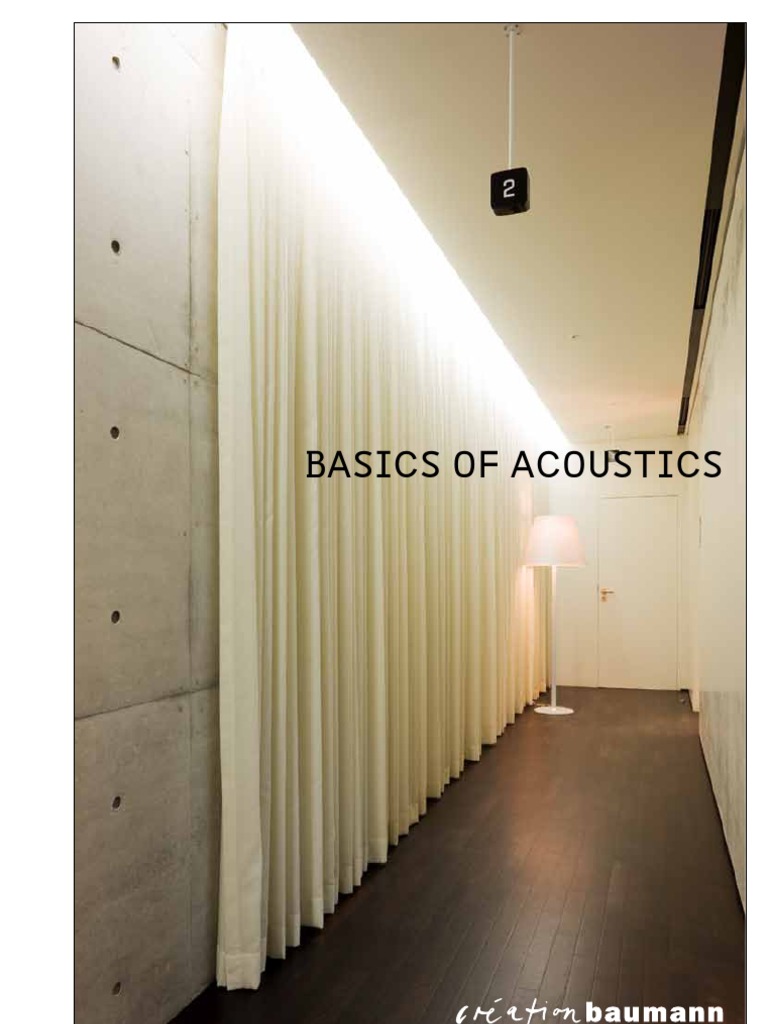 Basic of Acoustics | PDF | Sound | Decibel