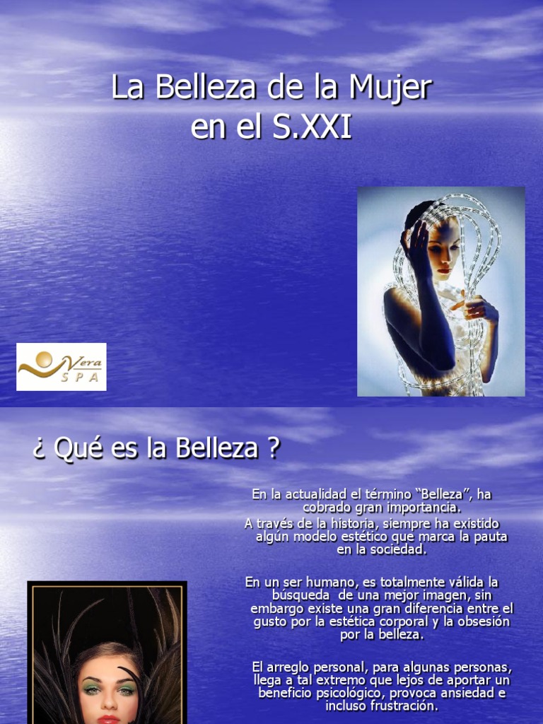 La Belleza de la Mujer en el S. XXI | PDF | Belleza | Estética