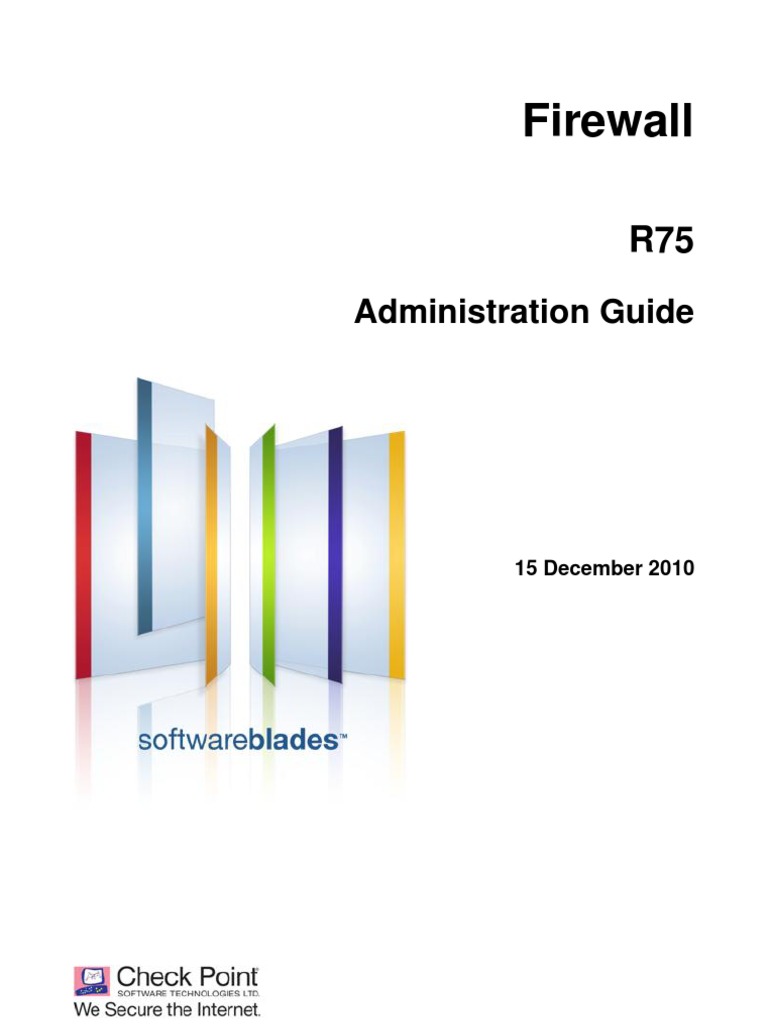 CP R75 Firewall AdminGuide PDF | PDF