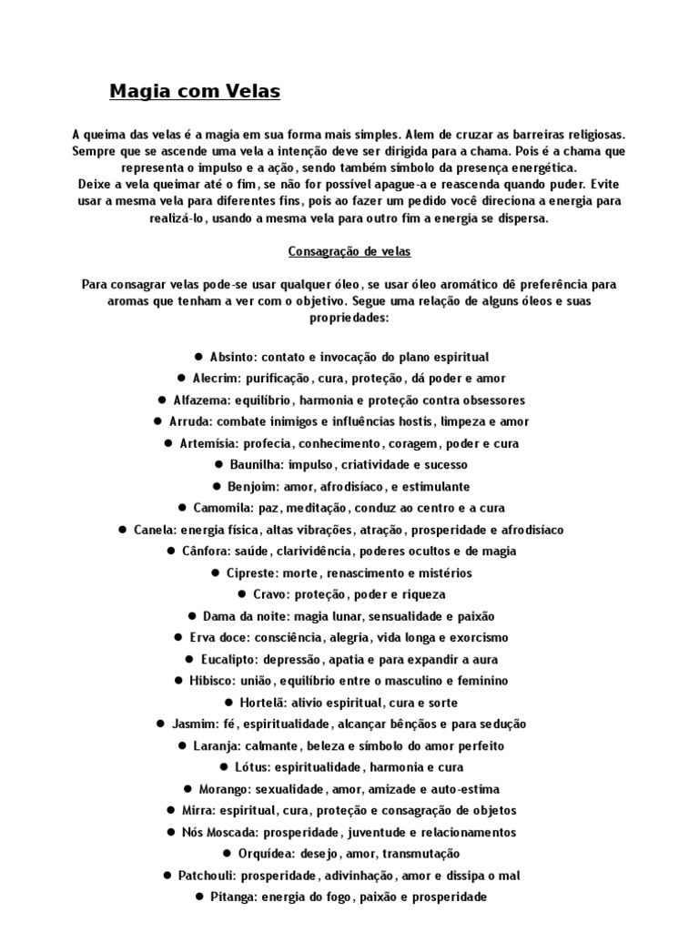 Guia completo para magia com velas: propriedades mágicas, cores ...