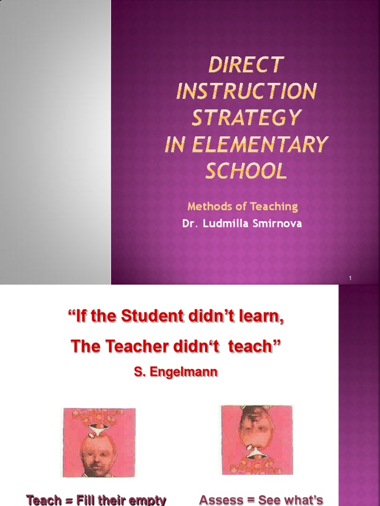 Direct Instruction(3) | Reading Comprehension | Teachers