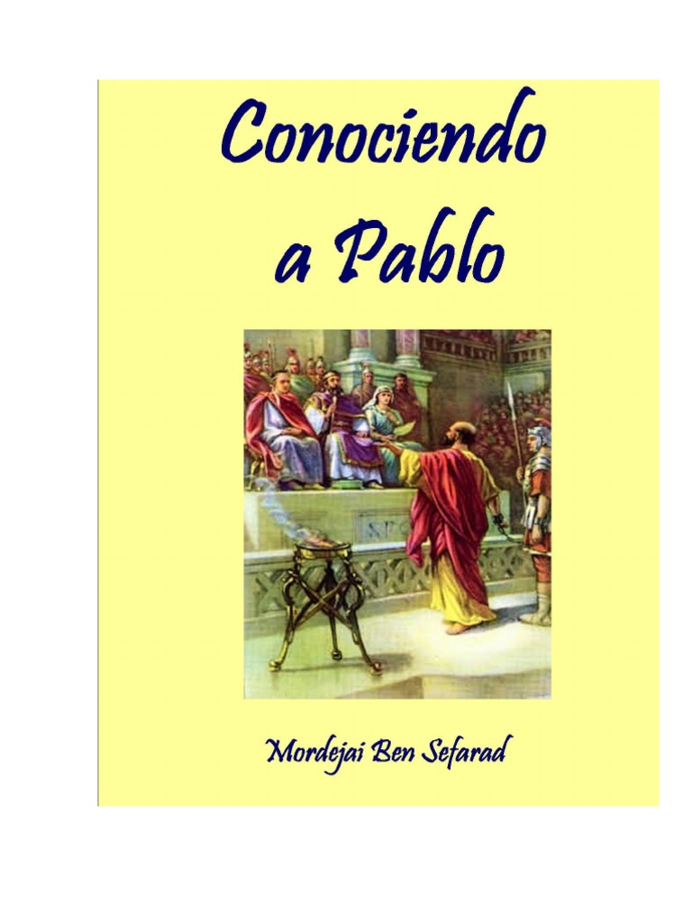 CONOCIENDO A PABLO - Serie Completa Sobre El Apostol Pablo | PDF ...