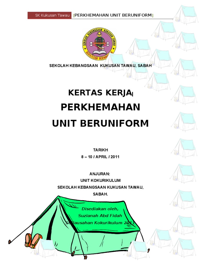 Kertas Kerja Perkhemahan | PDF