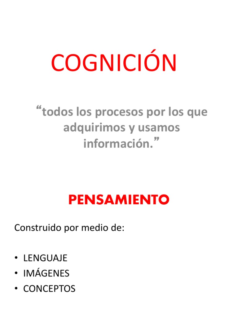 Procesos Cognitivos y Resolución de Problemas | PDF | Heurístico | Palabra