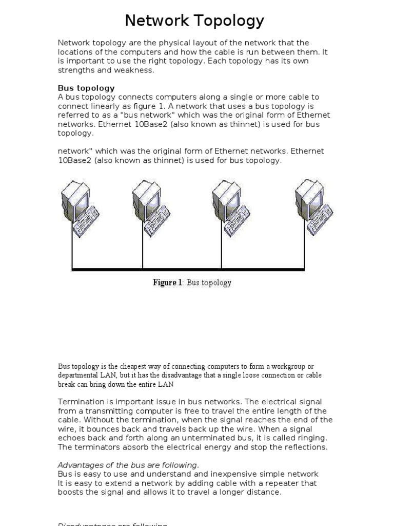Network Topology | PDF | Network Topology | Computer Network