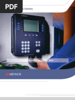 Kronos Intouch DX User Guide | PDF | Identity Document | Biometrics
