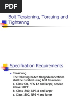 Procedure For Hot Bolting | PDF