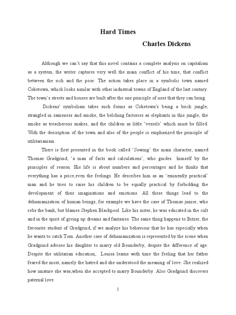 Hard Times Charles Dickens | PDF | Hard Times | Science