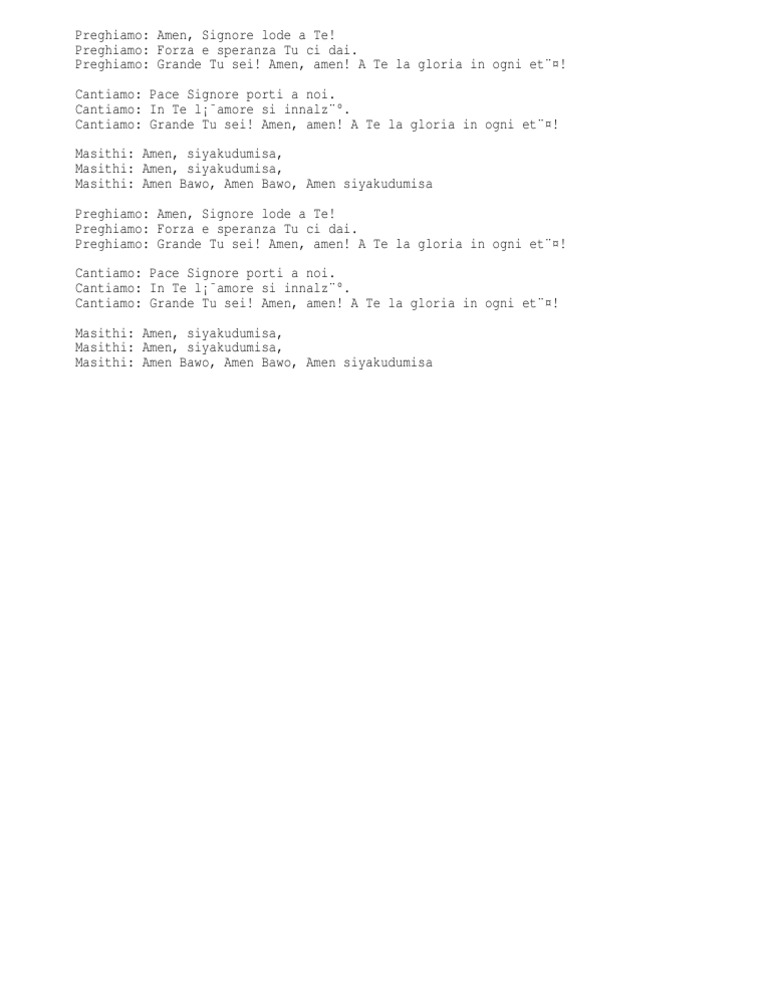 Masithi Lyrics | PDF