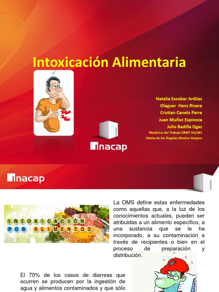 Prevención de Intoxicación Alimentaria | PDF | Enfermedades ...