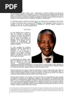 Biografía de Nelson Mandela | PDF