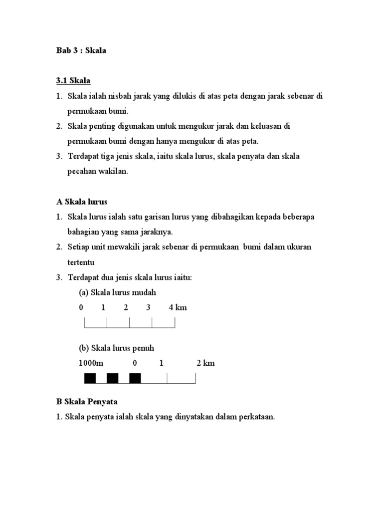 Bab 3 Skala | PDF