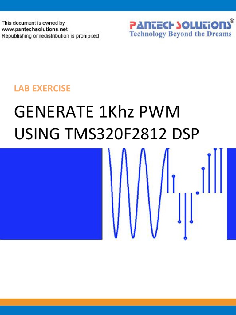 Generate 1khz Pwm Using Tms320f2812 Dsp Pdf Library Computing Digital Technology