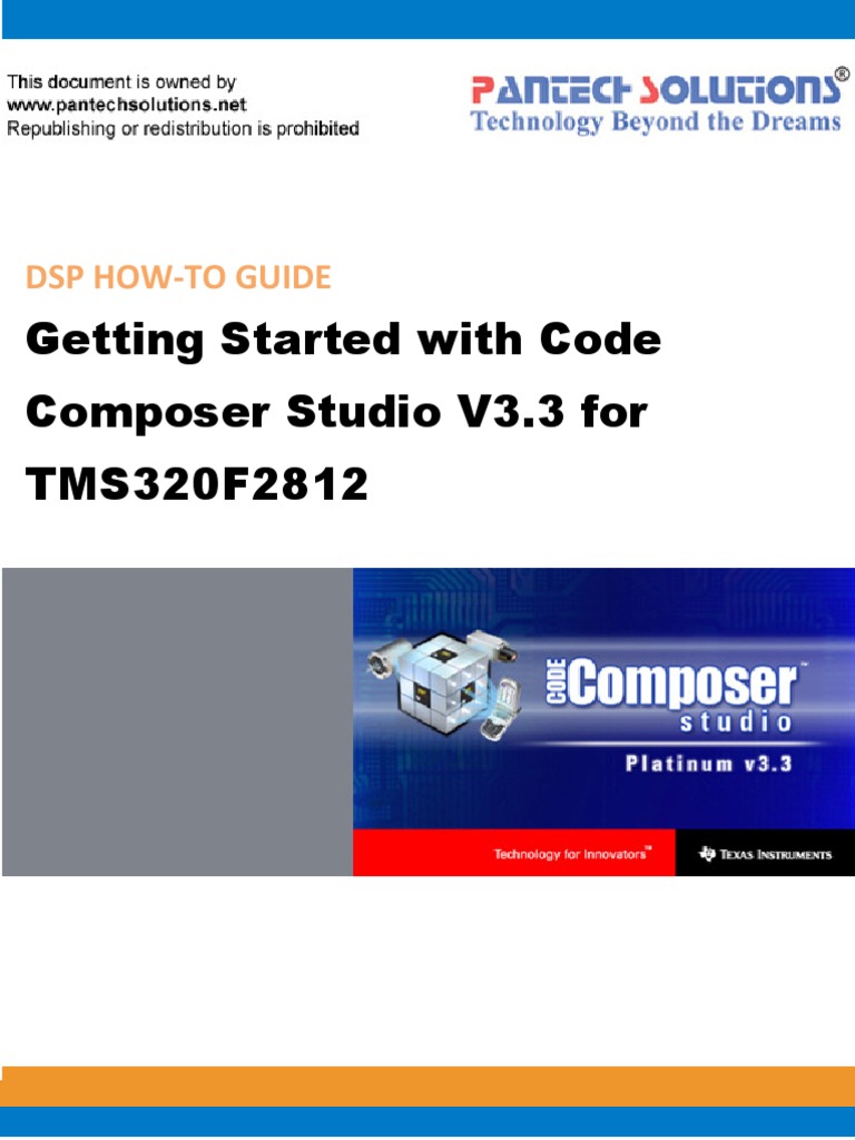 Getting Started With Code Composer Studio 3 | PDF | Icon (Computing) | Debugging