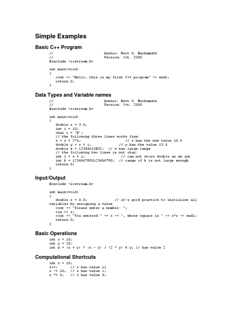c++ Reference Sheet | Integer (Computer Science) | Function (Mathematics)