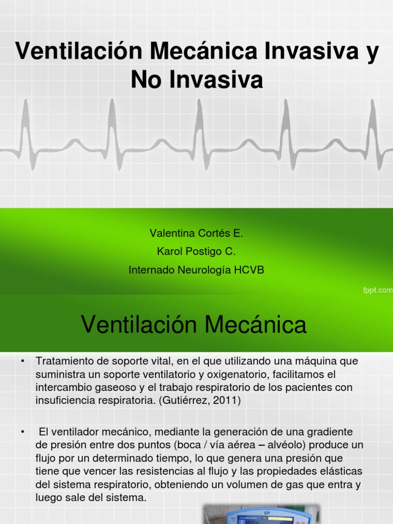 Ventilacion Mecanica | PDF | Sistema respiratorio | Respiración