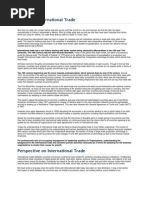 Lesson 3 - History of International Trade and Agreements | PDF | Trade ...