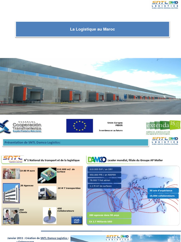 La Logistique Au Maroc VER Enesma | PDF | Maroc | Union européenne