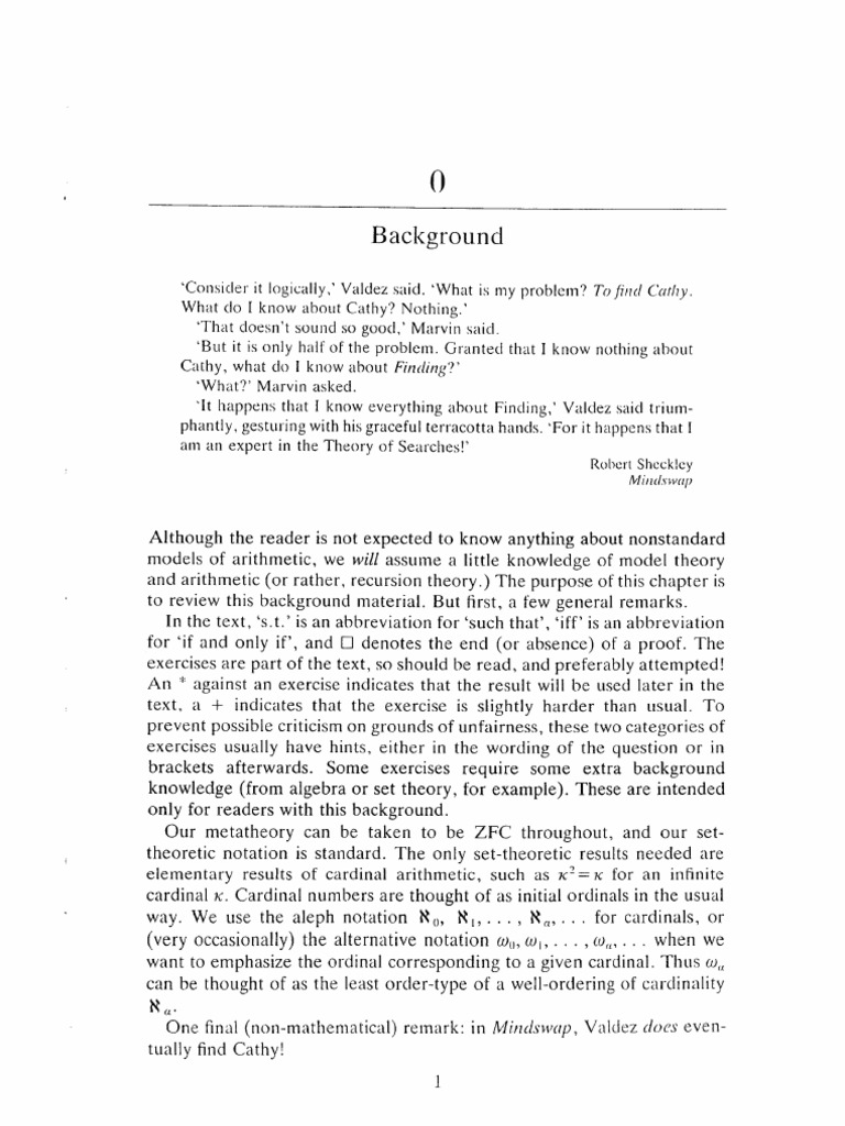 0 Background 1 Standard Model | PDF | Mathematical Logic | Logic