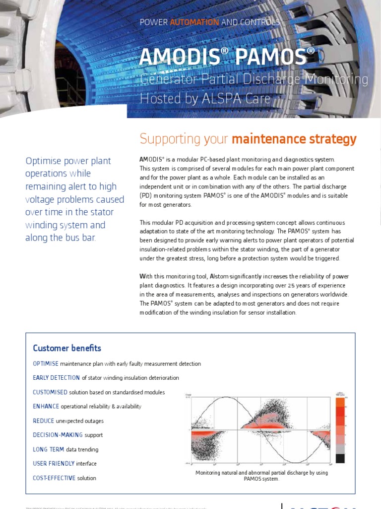 Amodis Pamos Generator Partial Discharge Monitoring | PDF ...
