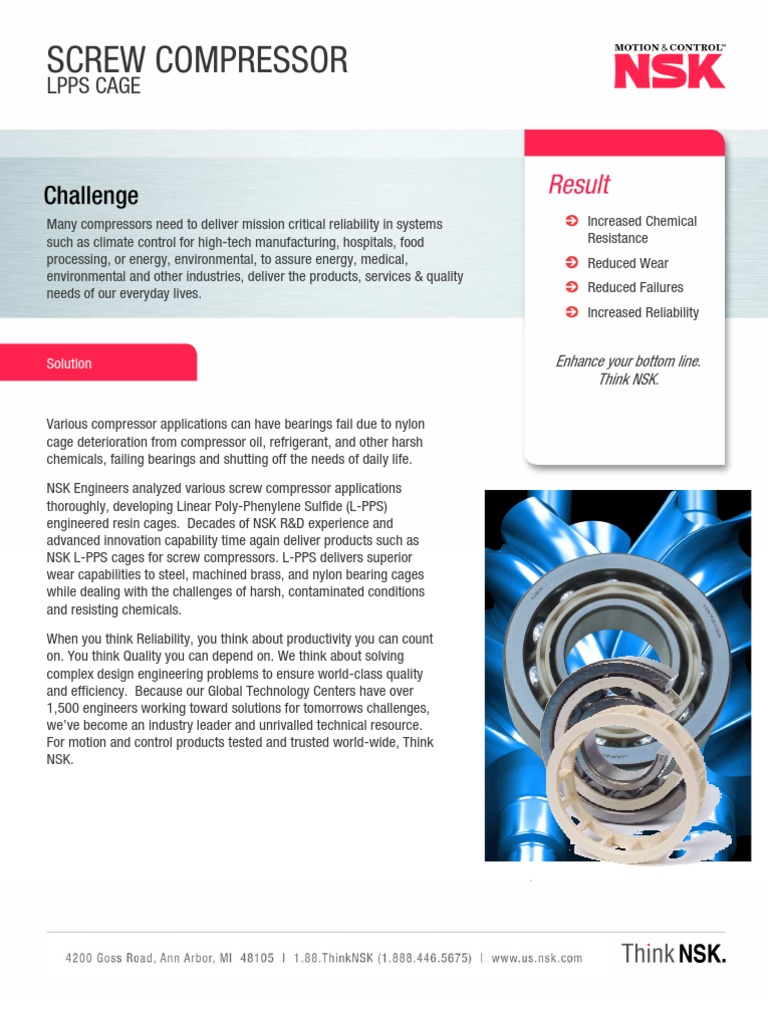 Screw Compressor PDF | PDF